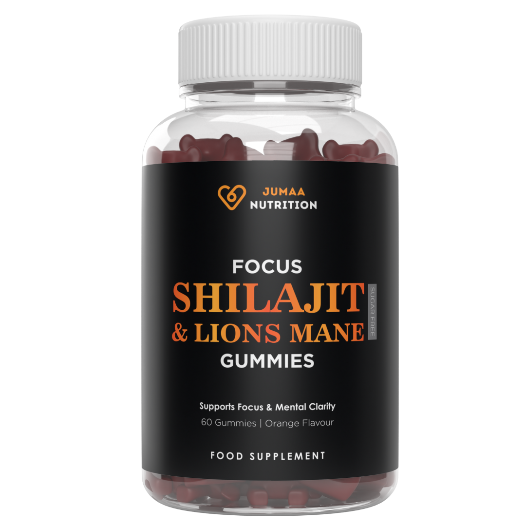 Focus Shilajit & Lions Mane Gummies – Jumaa Nutrition